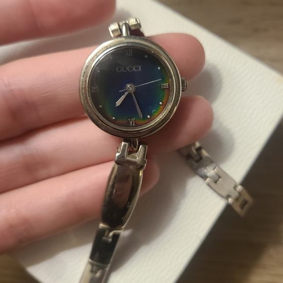 Accessories | Vintage Gucci Colorchanging Watch | Poshmark
